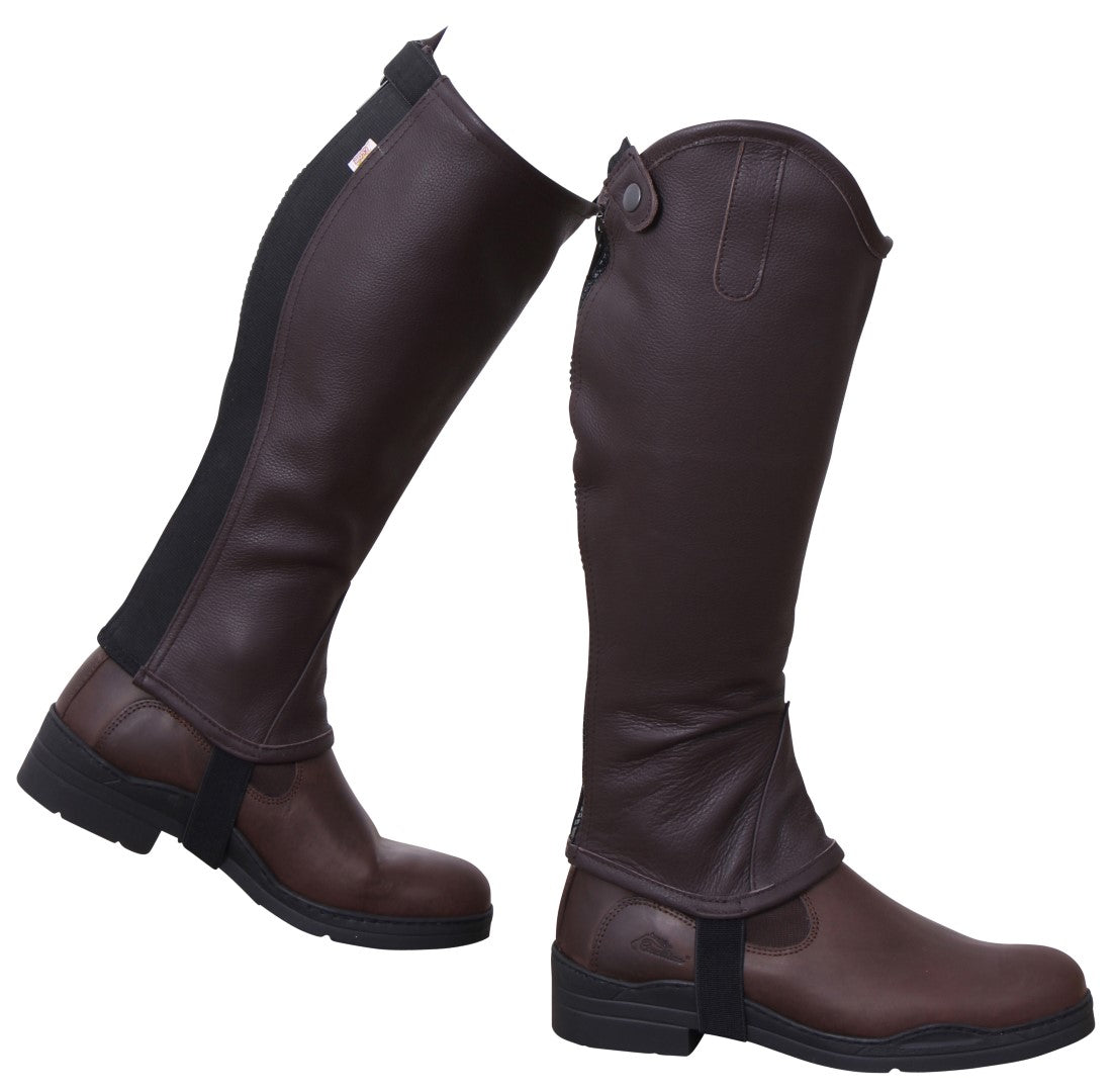 Flair Soft Leather Chaps – Griffin Equestrian