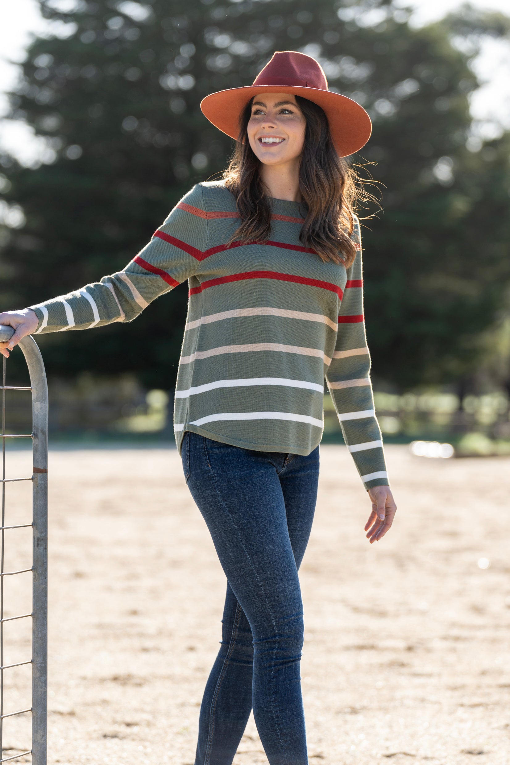 Thomas Cook Evelyn Milano Stripe Knit Jumper – Griffin Equestrian